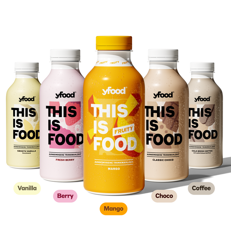 Healthy nutrition. In every situation. | yfood ready-to-drink meals ...